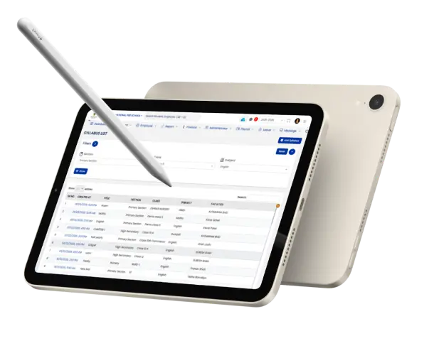 Syllabus Management | ClassCare School ERP Software